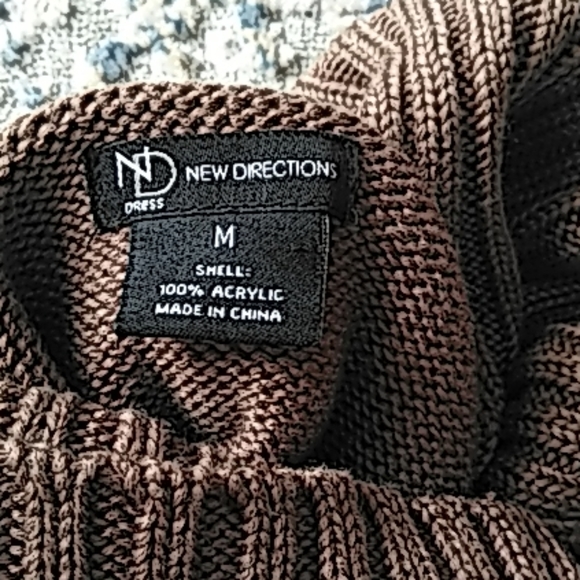 new directions | Dresses | New Direction Brown Sweater Dress W Front ...